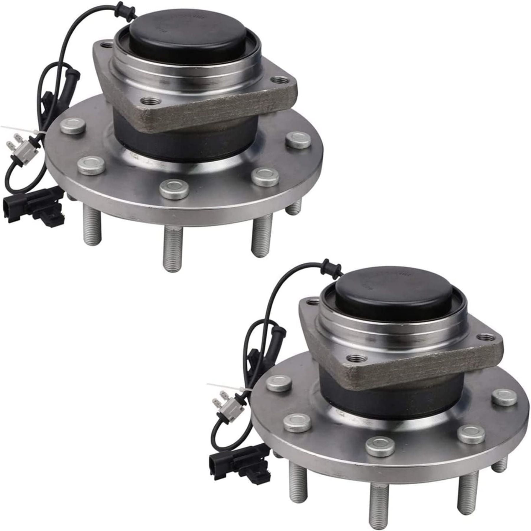 Bode-man Pair 8Lug Heavy Duty Front Wheel Hub & Bearing Assembly for ...