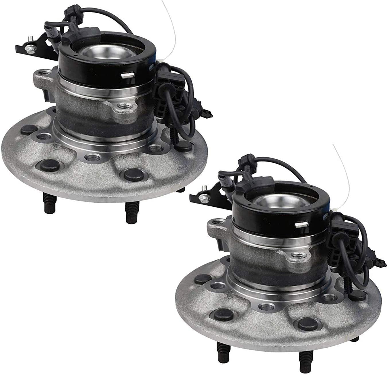 Bode-man Pair Front Wheel Hub & Bearing Assembly for 2004-2008 Chevy ...
