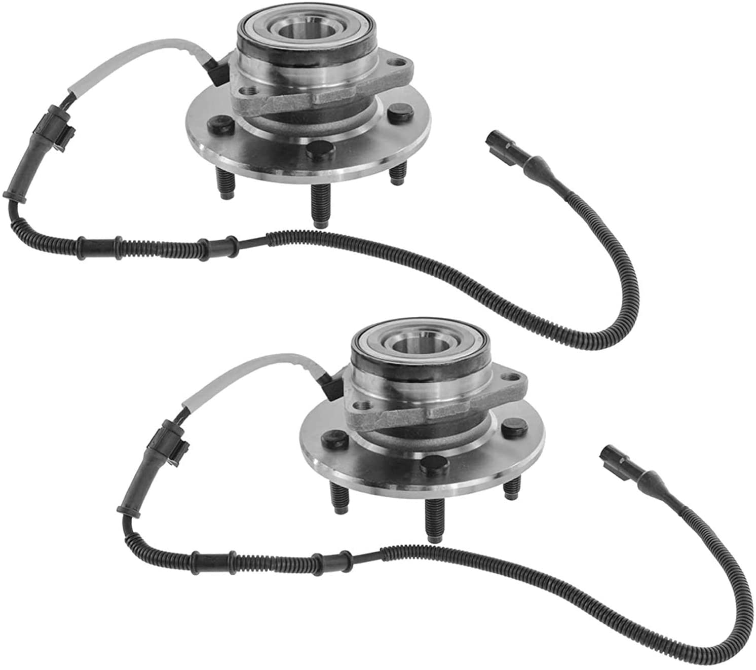 Bode-man Pair Front Wheel Hub & Bearing w/ ABS for 2000 2001 2002 2003 ...