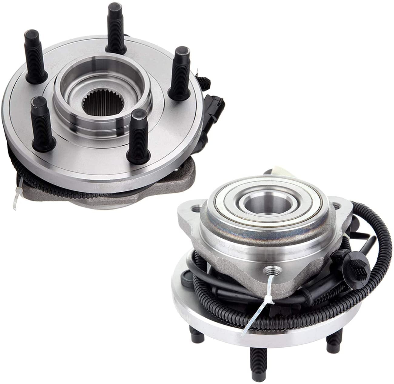 Bode-man Pair Front Wheel Hub and Bearing Assembly for 2003-2010 Ford ...