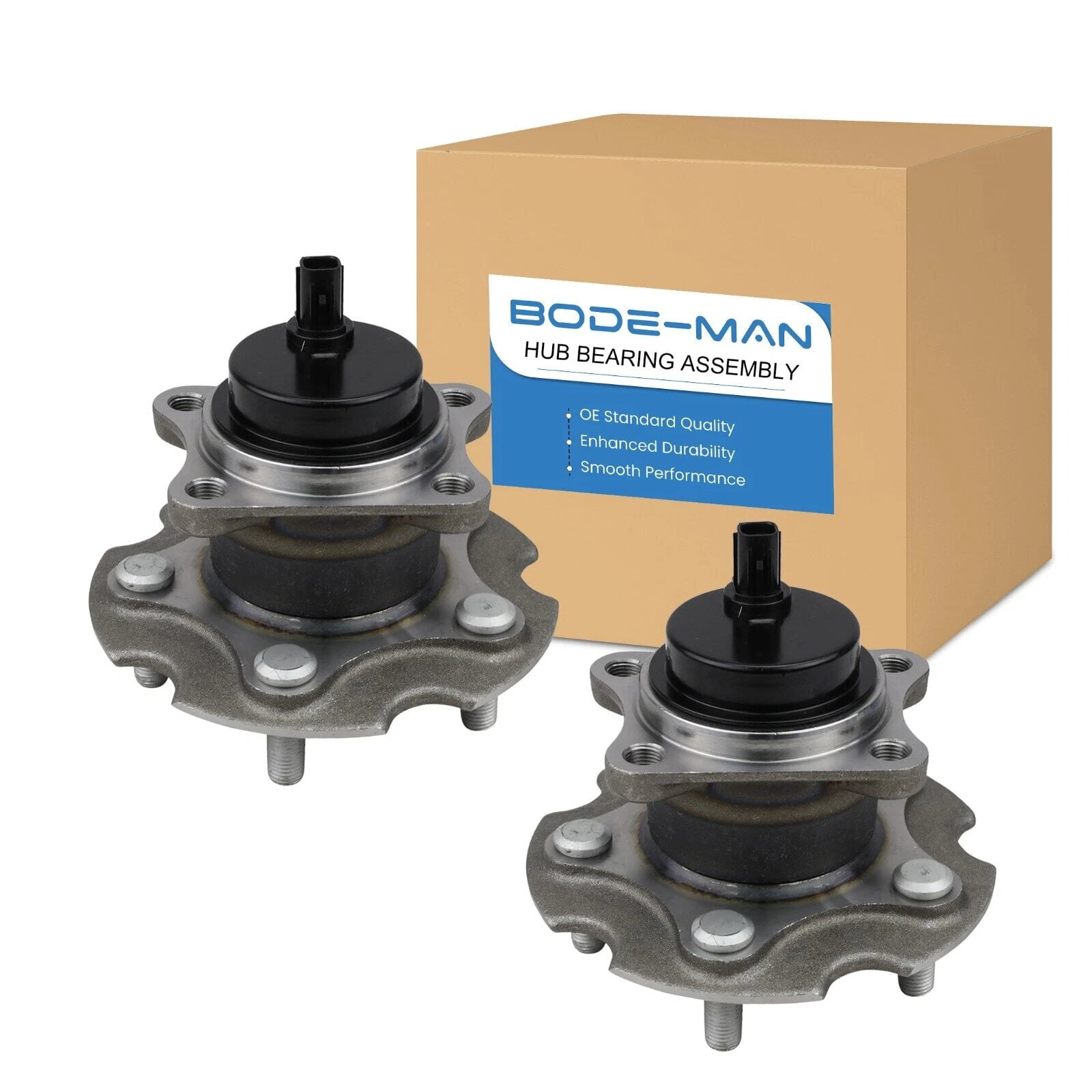 Bode-man Pair Rear Wheel Bearing and Hub Assembly for 2WD Toyota RAV4 ...