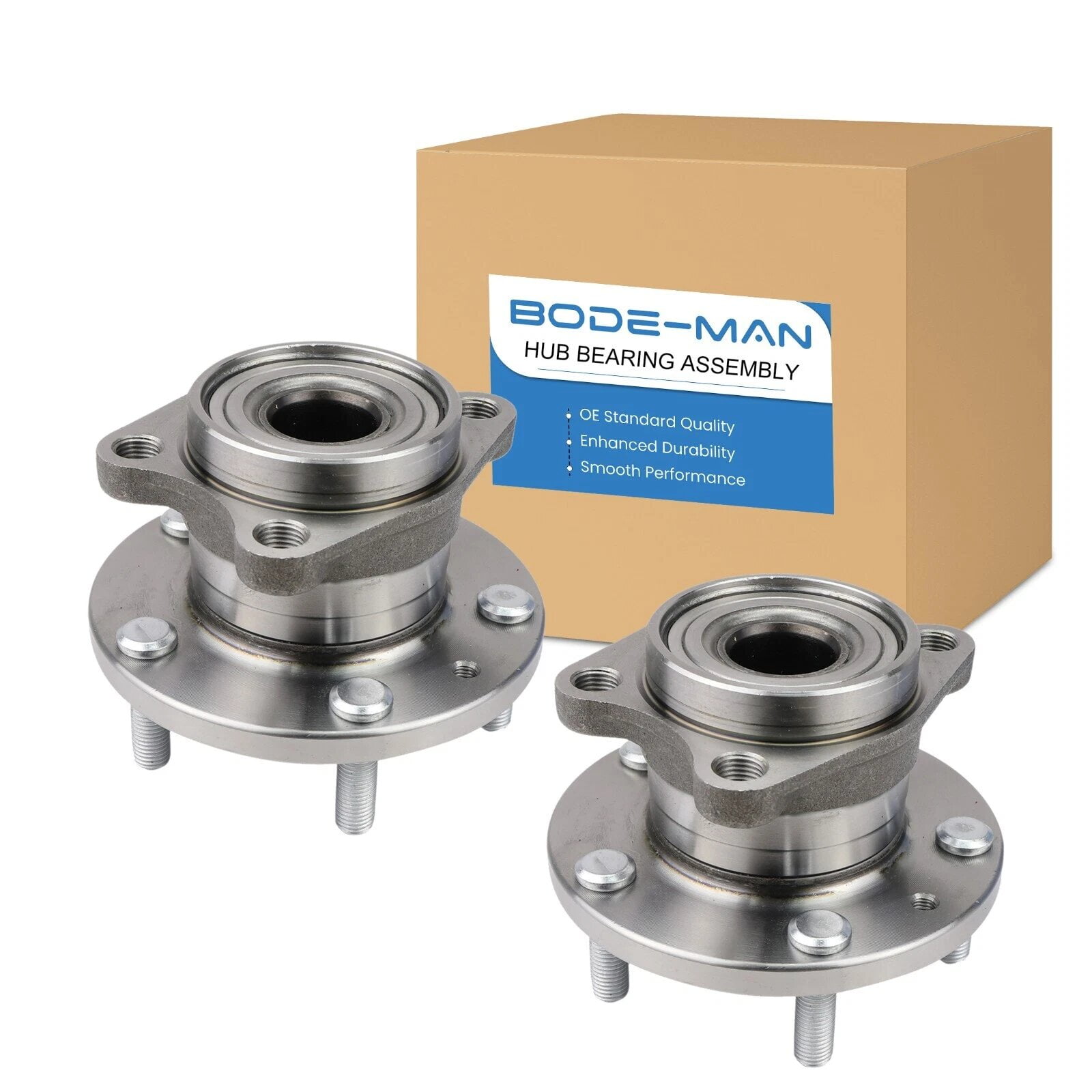 Bode-man Pair Rear Wheel Hub and Bearing Assembly for 2007-2015 Mazda ...