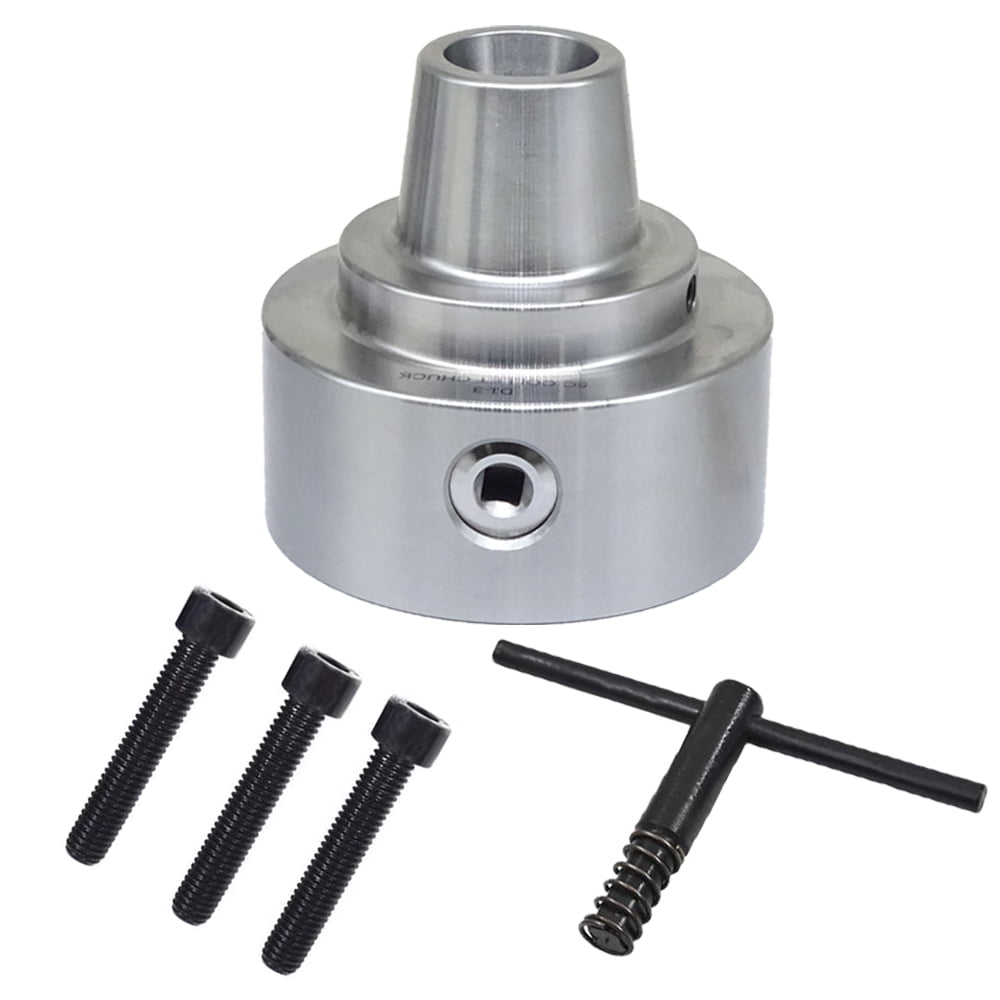 Bodee 5C Collet Lathe Chuck Plain Back for Lathe Machine - Walmart.com