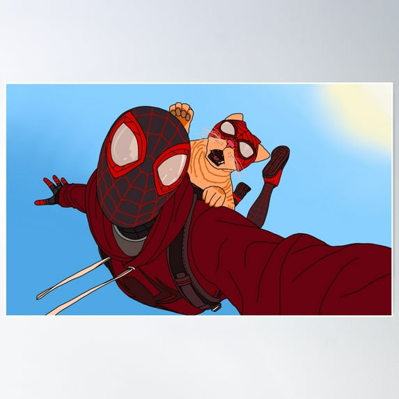 Bodega Cat Poster Wall Art, Modern Wall Decor For Living Room Bedroom ...