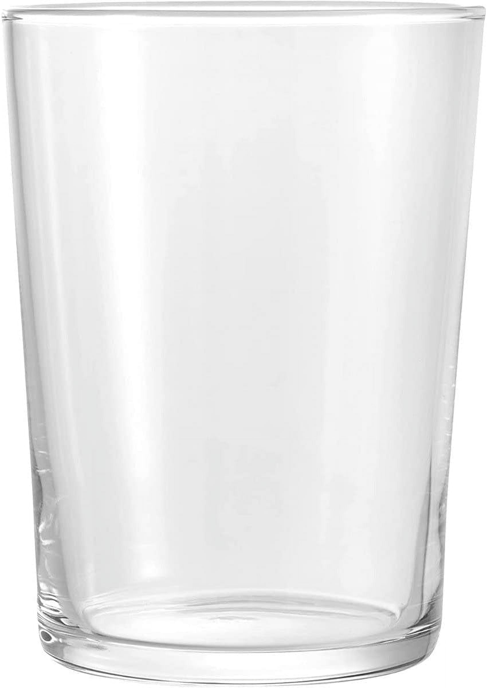 Bodega Collection Glassware – Set Of 12 Maxi 17 Ounce Drinking Glasses For Water, Beverages ...