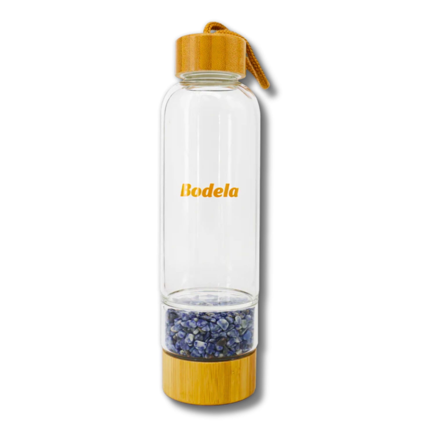 Blue Spot Jasper Glass Water Bottle - Walmart.com