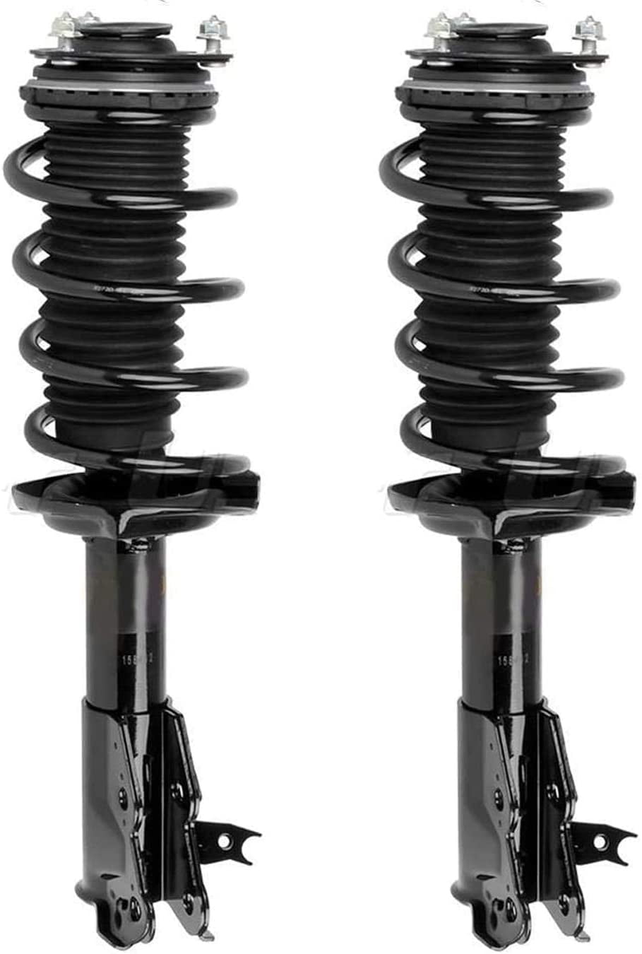 Bodeman 2pc Replacement Complete Front Strut And Coil Spring Assembly For
