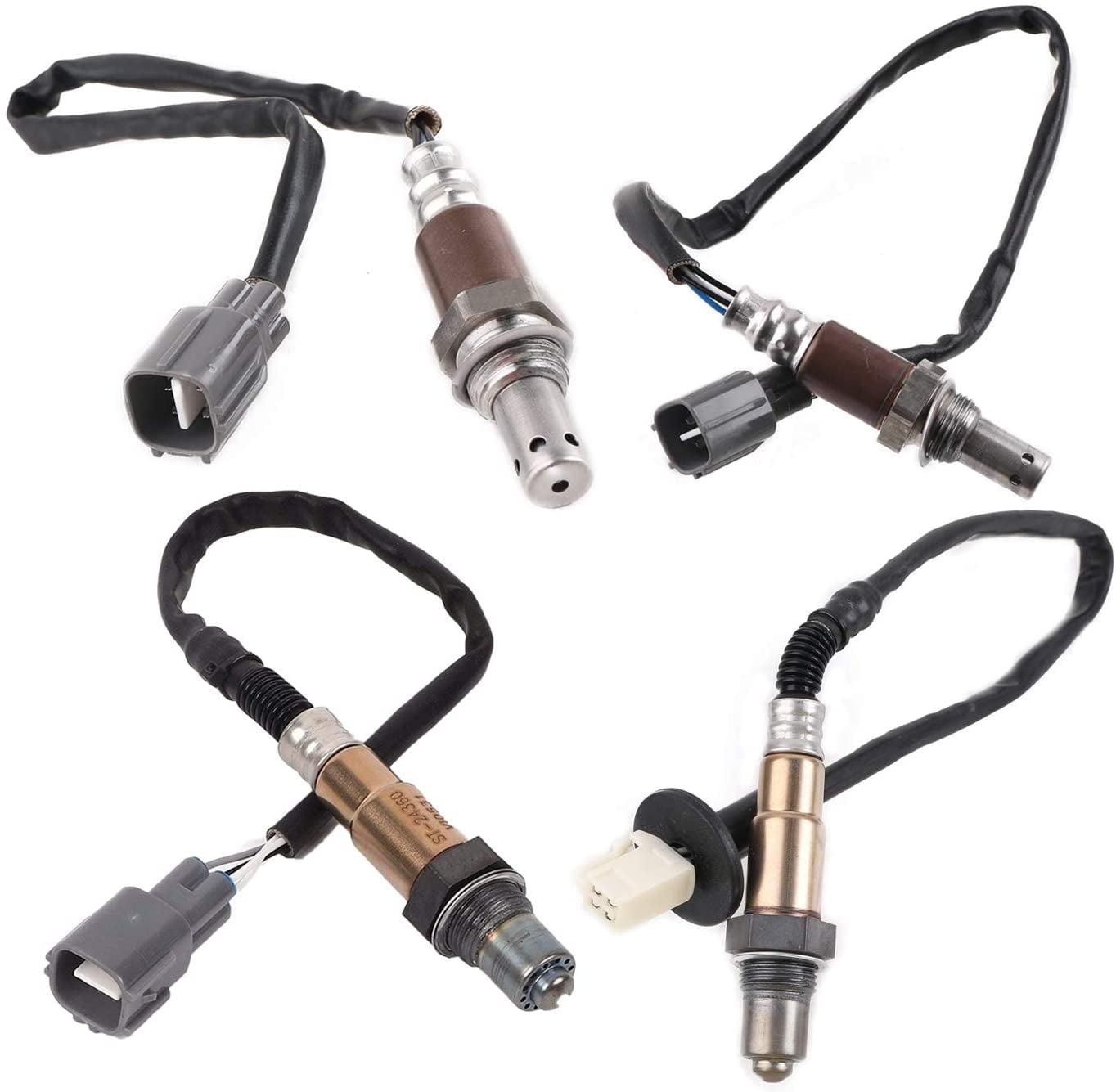 Bodeman 4PC Upstream & Downstream O2 Oxygen Sensor for 2008-2012 Toyota ...