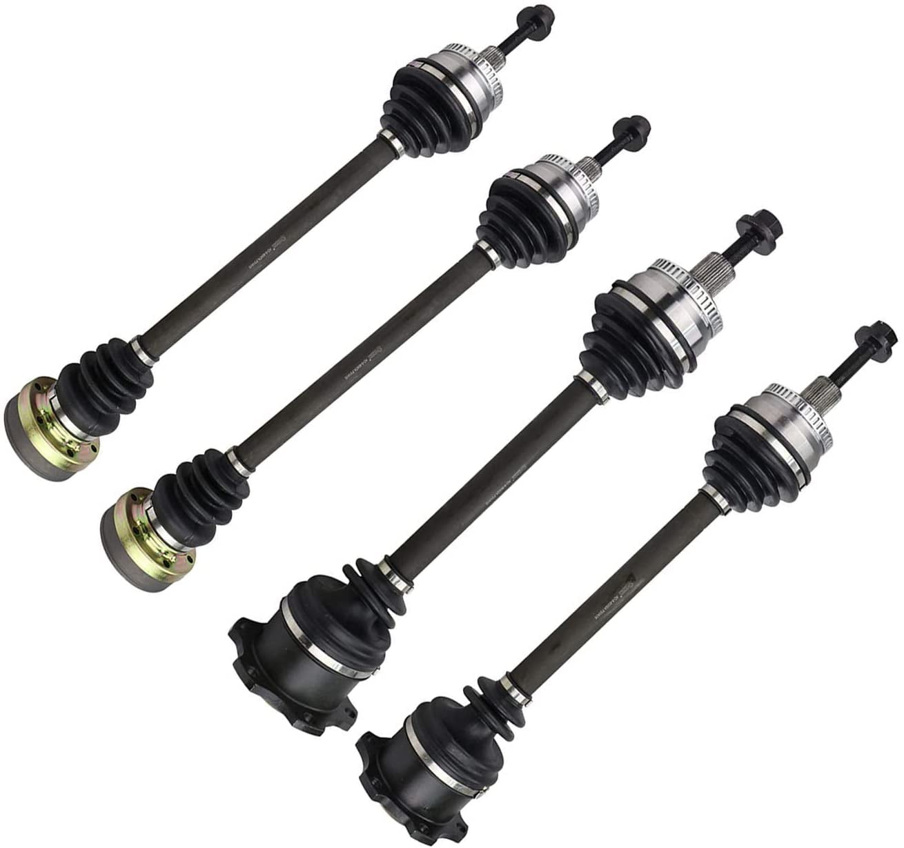 Bodeman Front and REAR (4PC) CV Axle Half Shaft Assembly for 2003-2005 ...