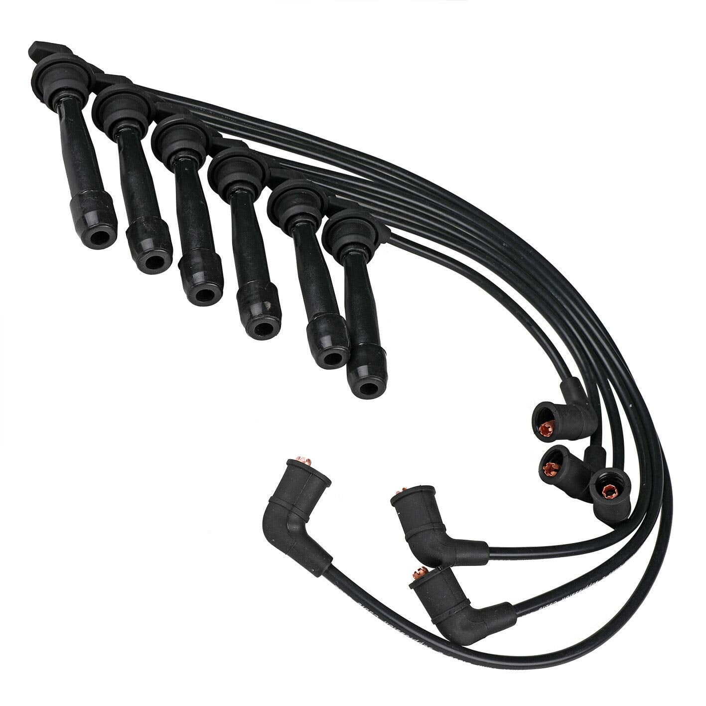 Bodeman Ignition Spark Plug Wires 7mm (6PC Set) for 01-06 Hyundai Santa ...