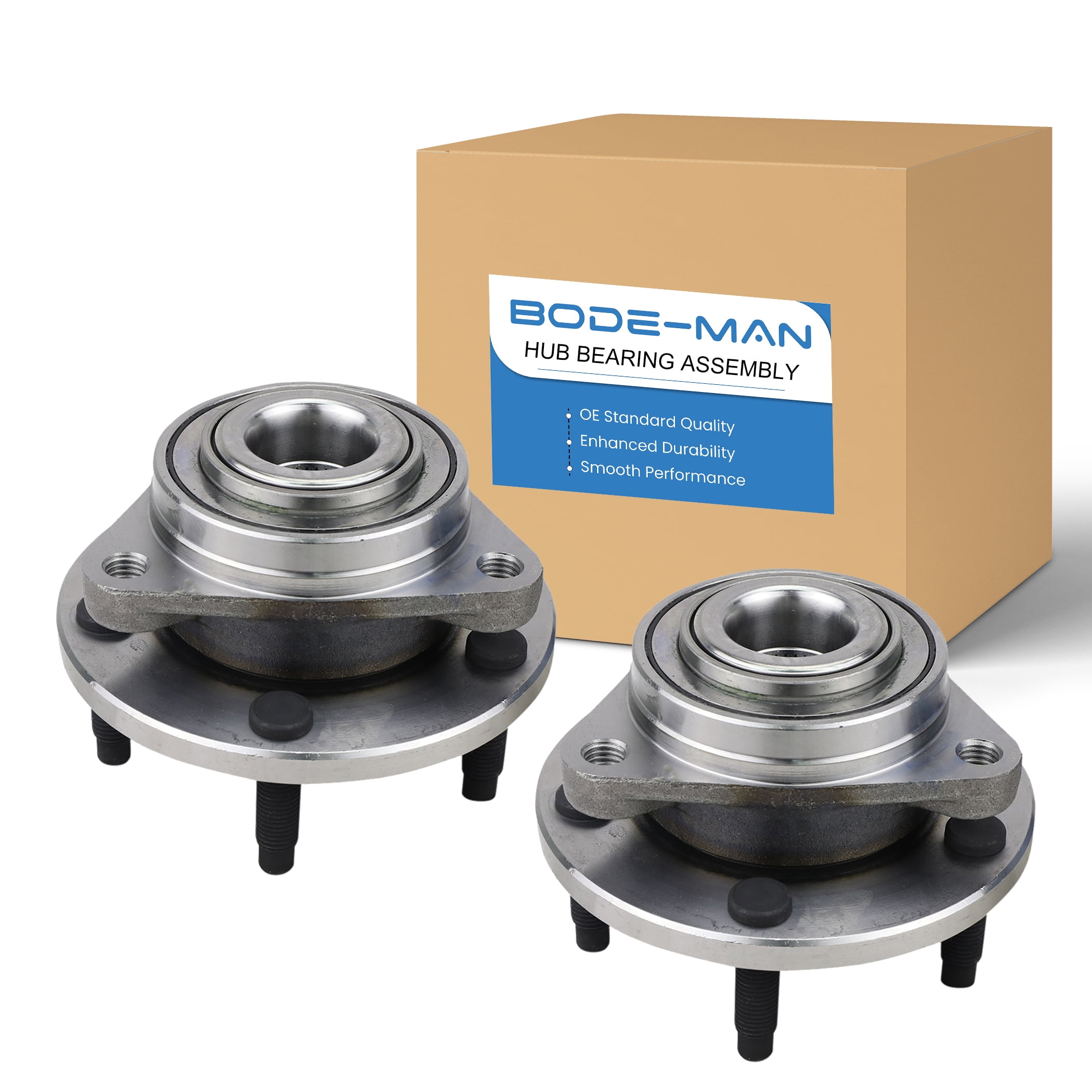 Bodeman Pair 2 Front Wheel Hub & Bearing Assembly for 2006 2007 2008 ...