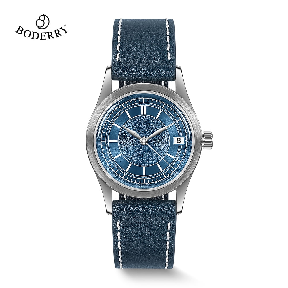 Boderry HOU Vintage Automatic Watch 100M Waterproof Business Mechanical ...