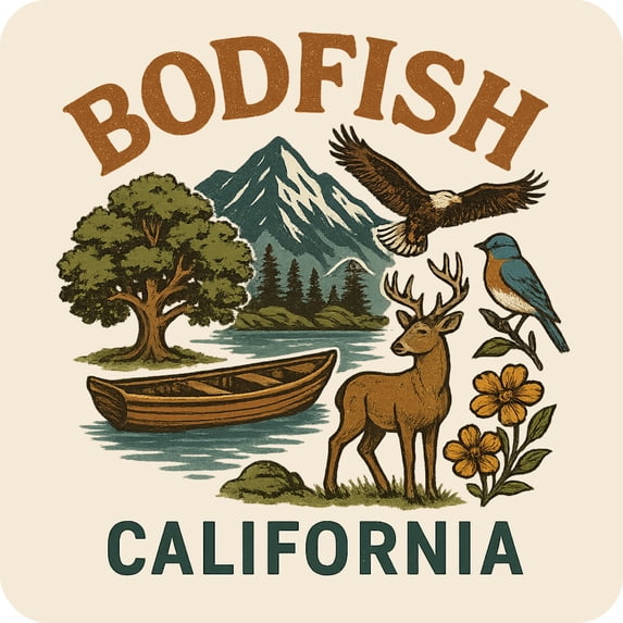 Bodfish California Keepsakes Souvenir Vinyl Sticker – Destination ...