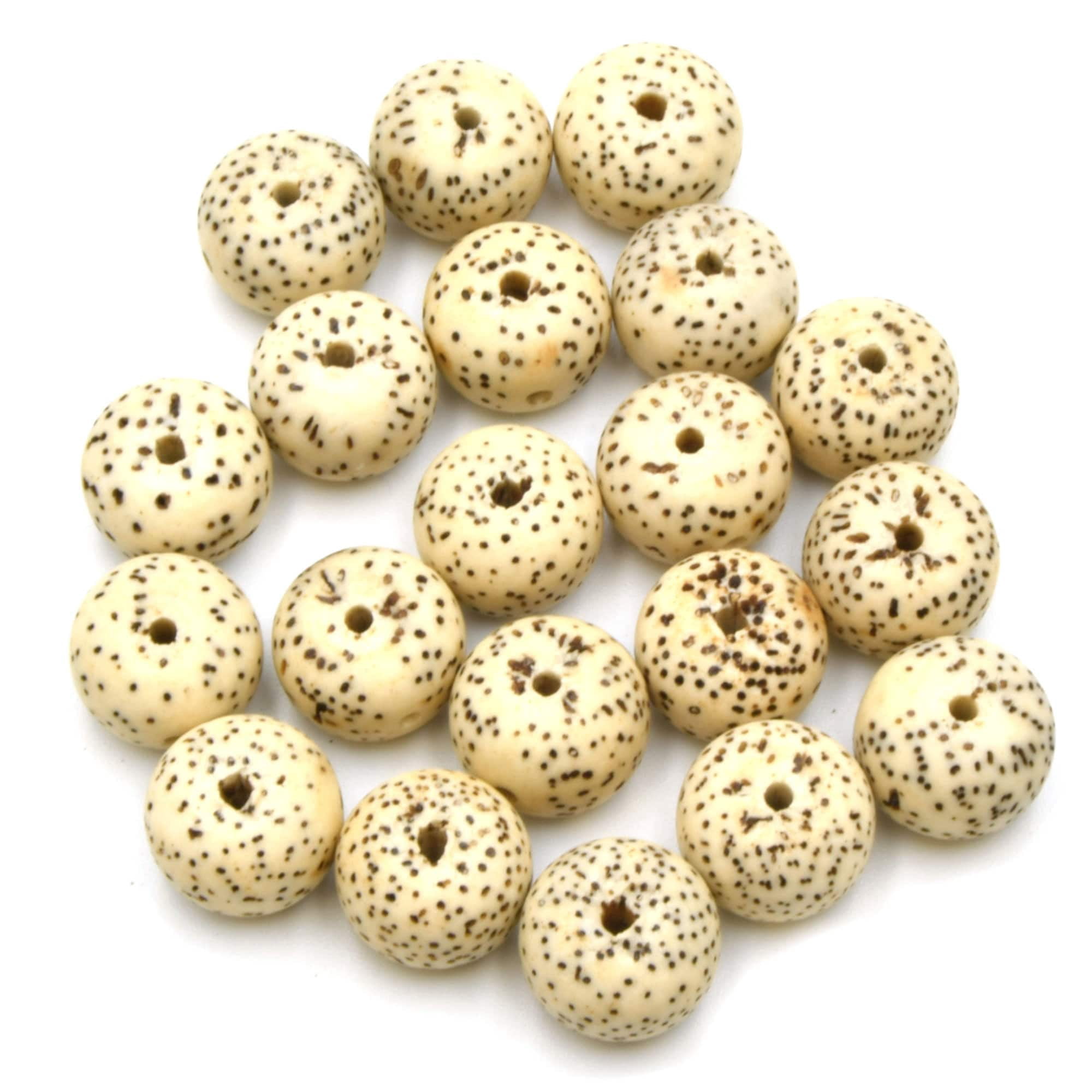 Bodhi Beads Natural AAA | Lotus Seed Beads | Moon and Stars Beads ...