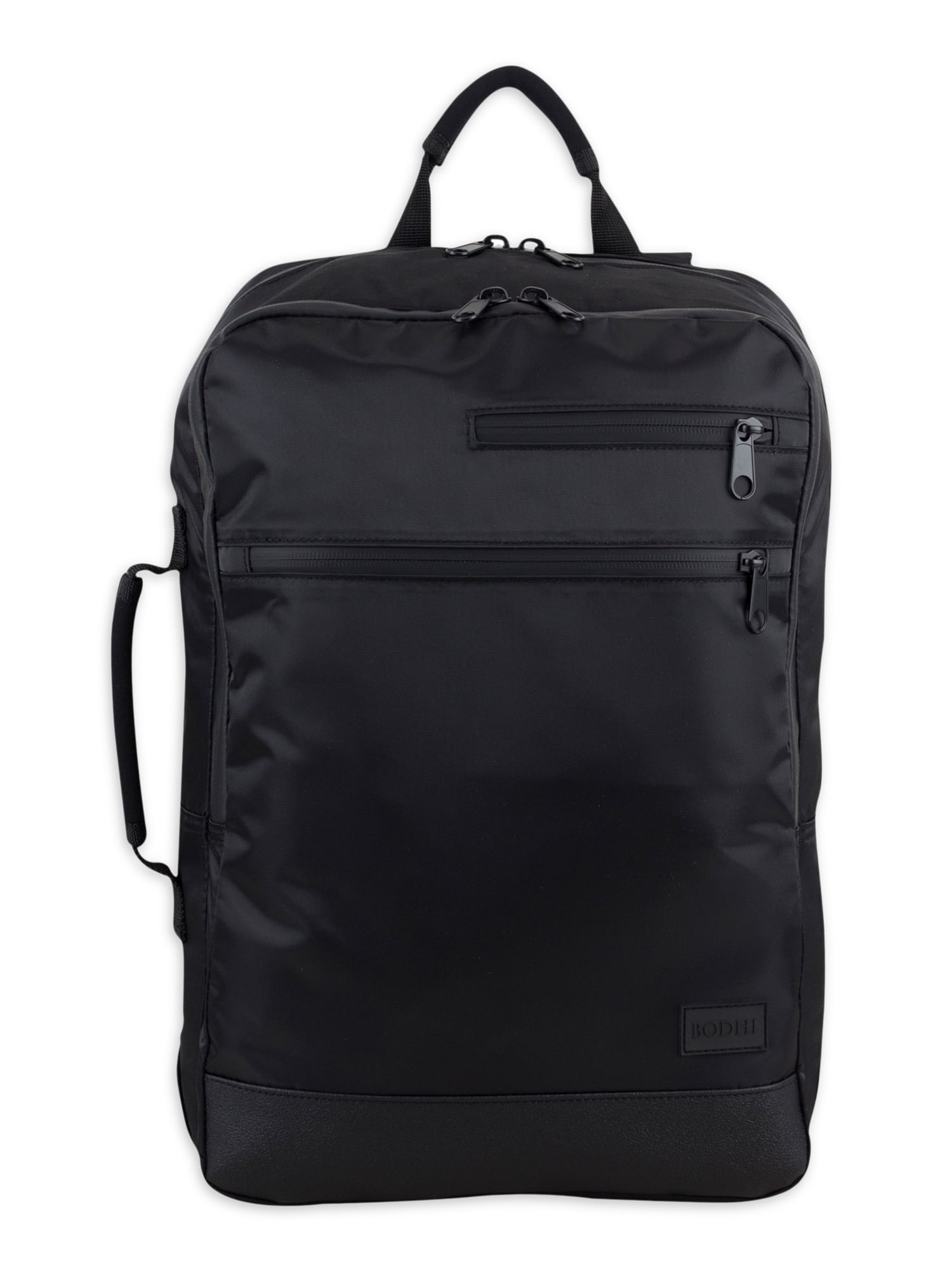 Bodhi Unisex Slim Tech Laptop Backpack, Black, Padded, Reflective ...