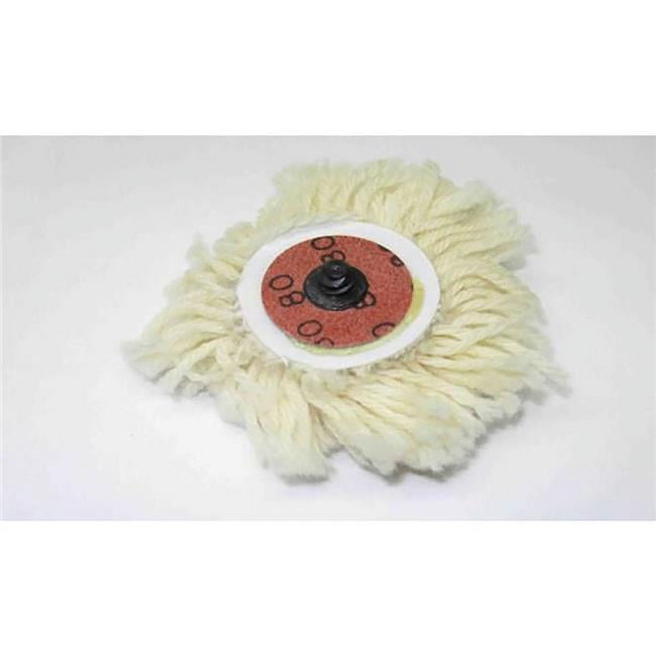Bodi BOD-44-M2 2 in. Mini Roloc Wool Buffing Pad - Walmart.com