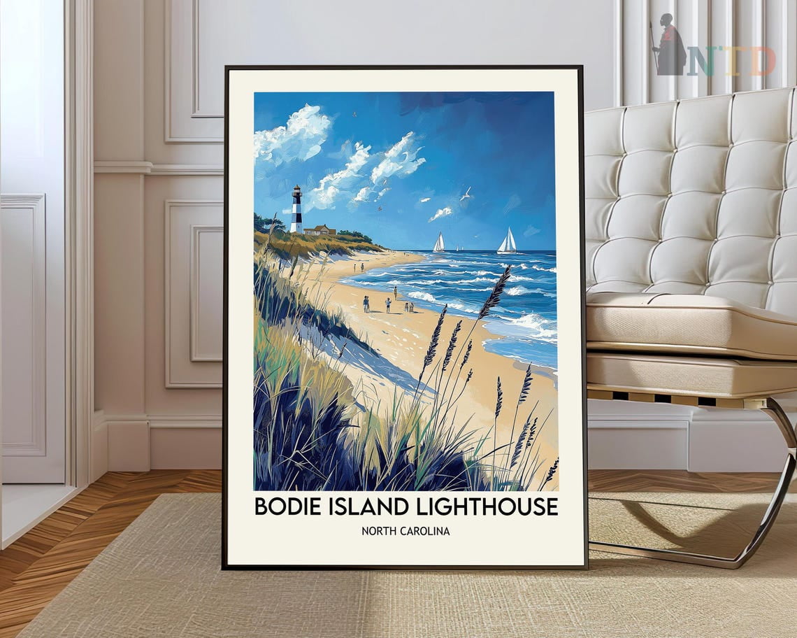 Bodie Island Lighthouse, Bodie Island Print, Bodie Island Poster, Bodie ...