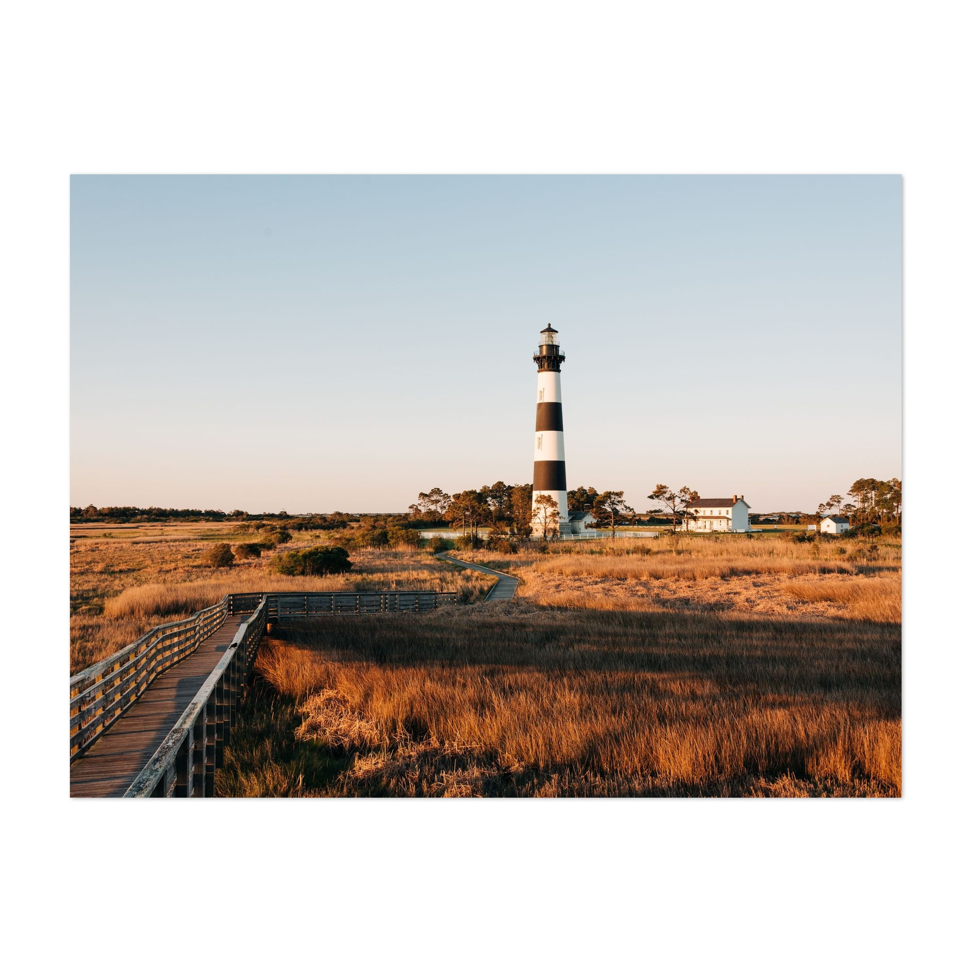 Bodie Island Lighthouse and Marsh 01 - North Carolina Photography ...