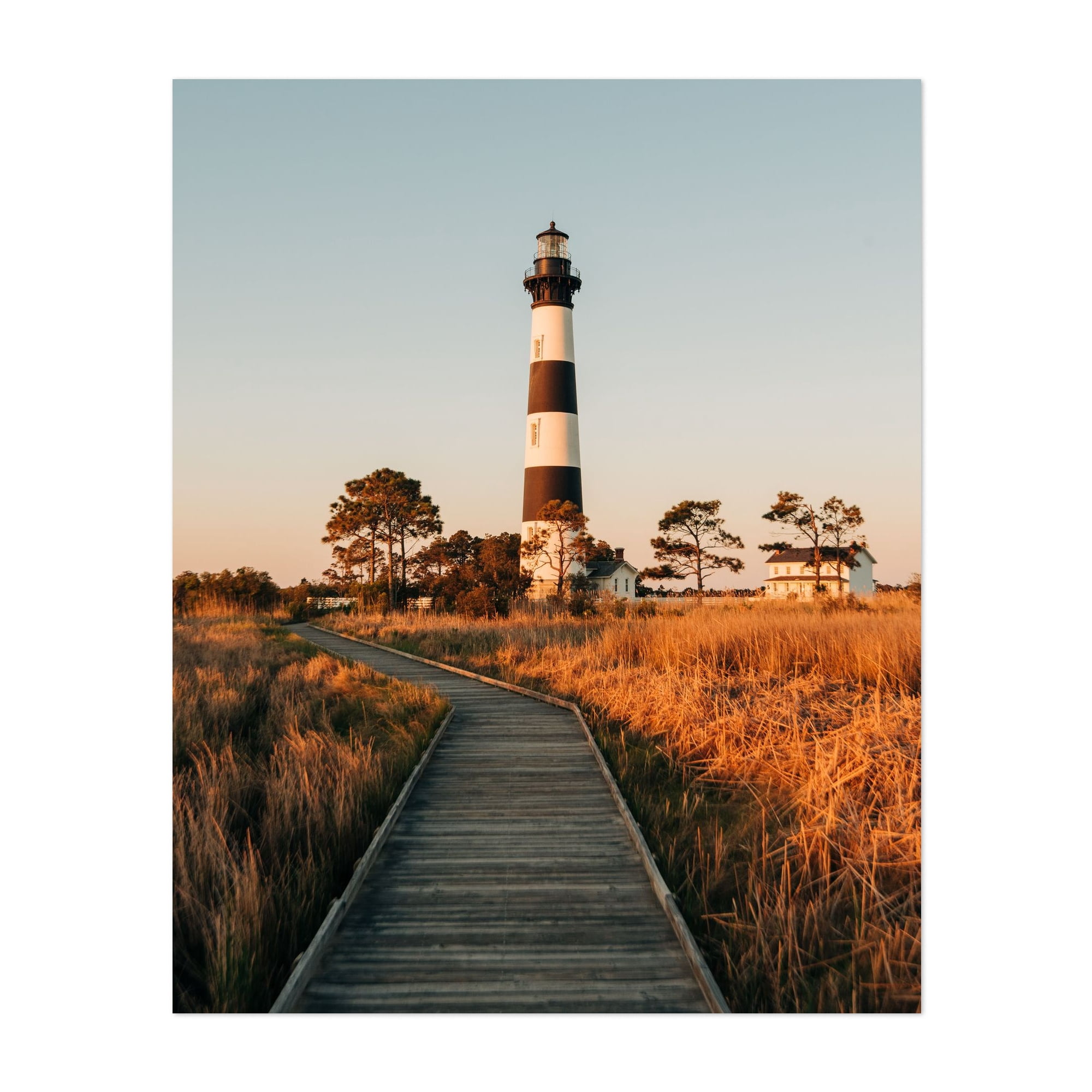 Bodie Island Lighthouse and Marsh 03 - North Carolina Photography ...