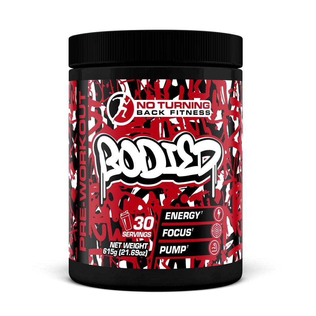 Bodied Pre-Workout Unflavored 30 Servings - Walmart.com