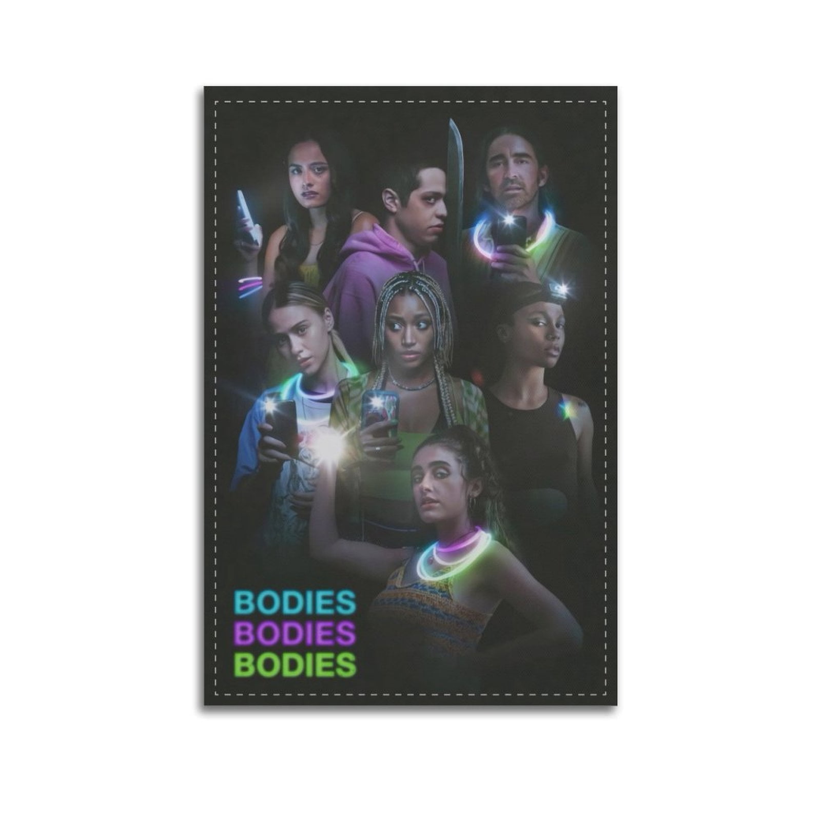 Bodies Bodies Bodies Poster Wall Art Canvas Aesthetic Music And Movies ...