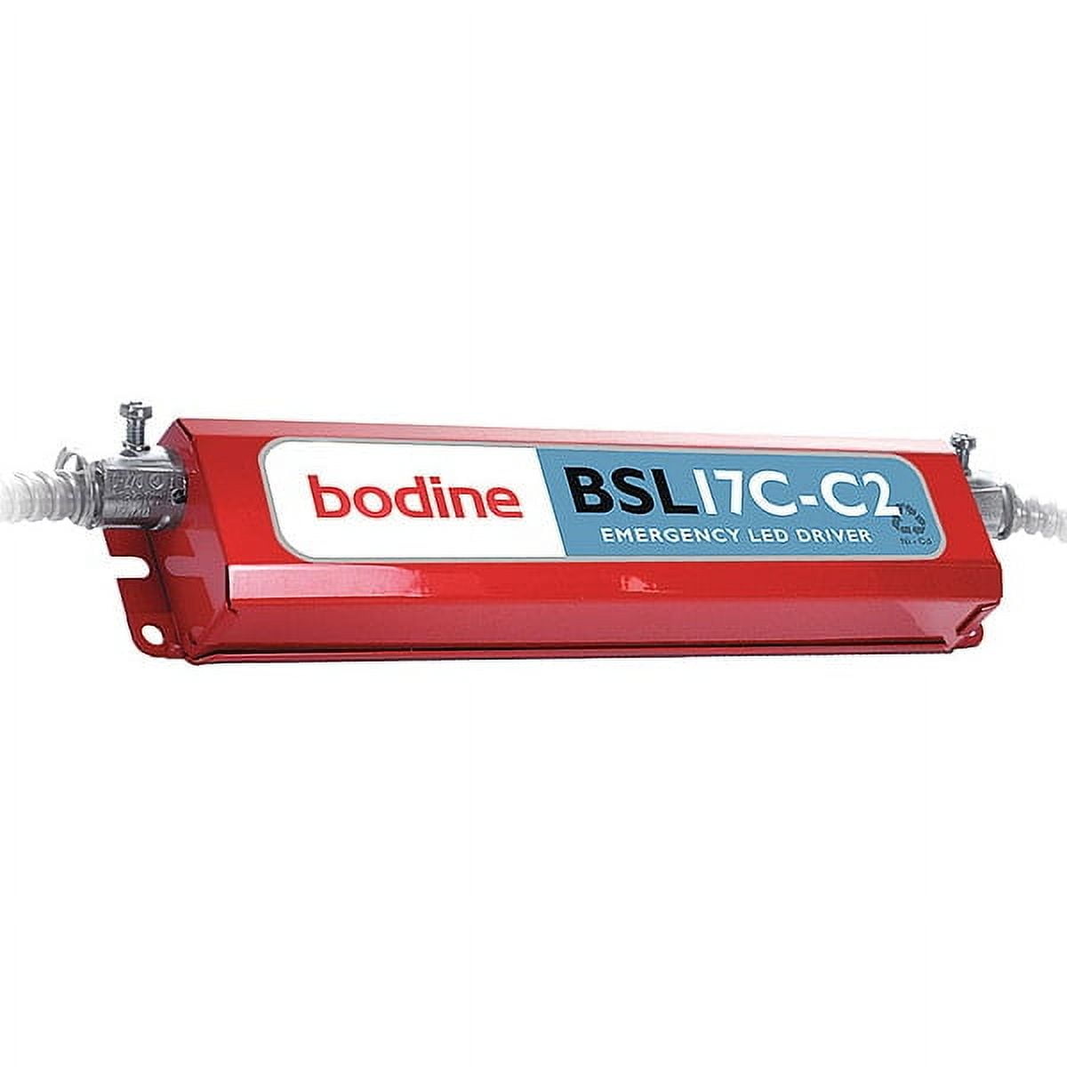 Bodine BS17C-C2 Emergency LED Driver, 10.4W @ 15-50Vdc, 120-277V Input ...