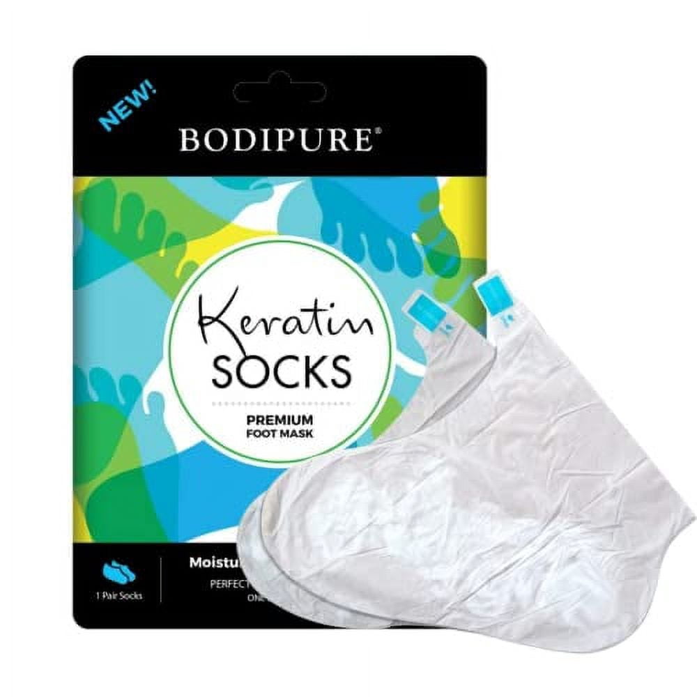 Bodipure 1 Pack Keratin .. Socks Premium Foot Mask - Walmart.com
