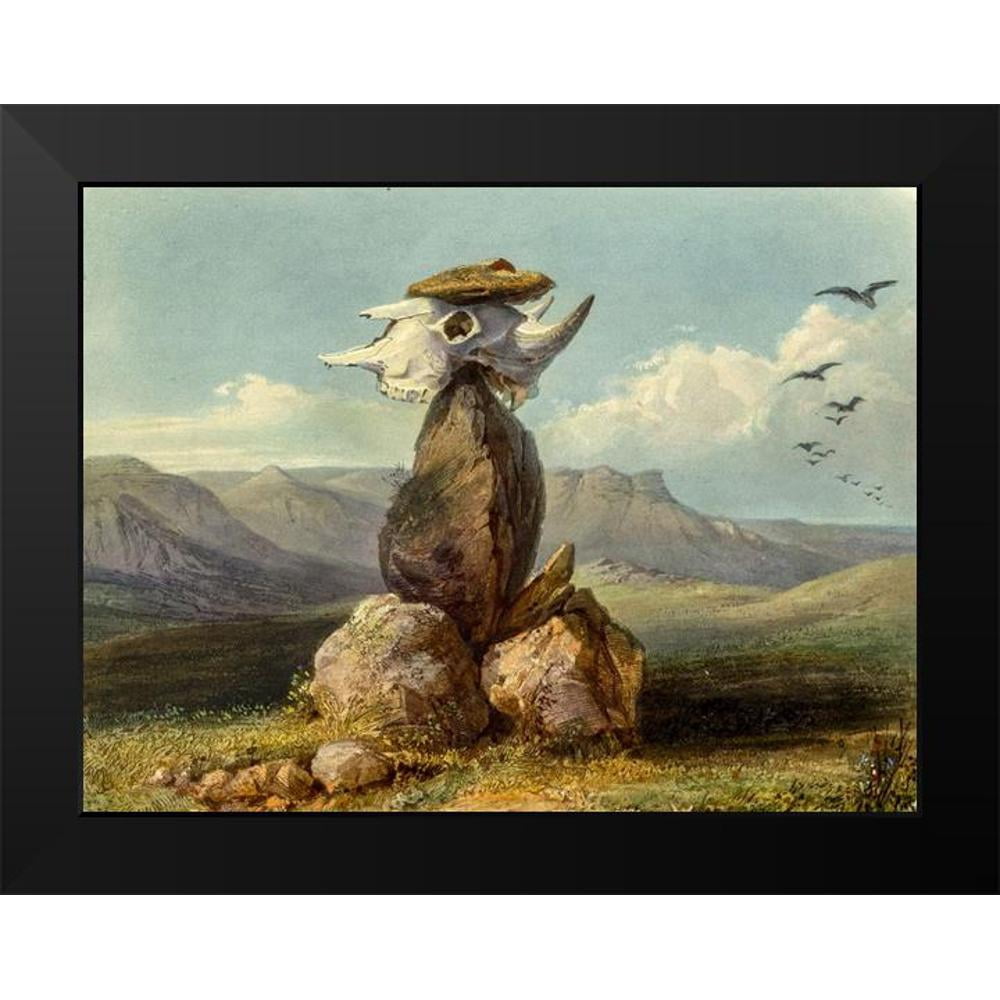 Bodmer, Karl 14x12 Black Modern Framed Museum Art Print Titled - Magic ...