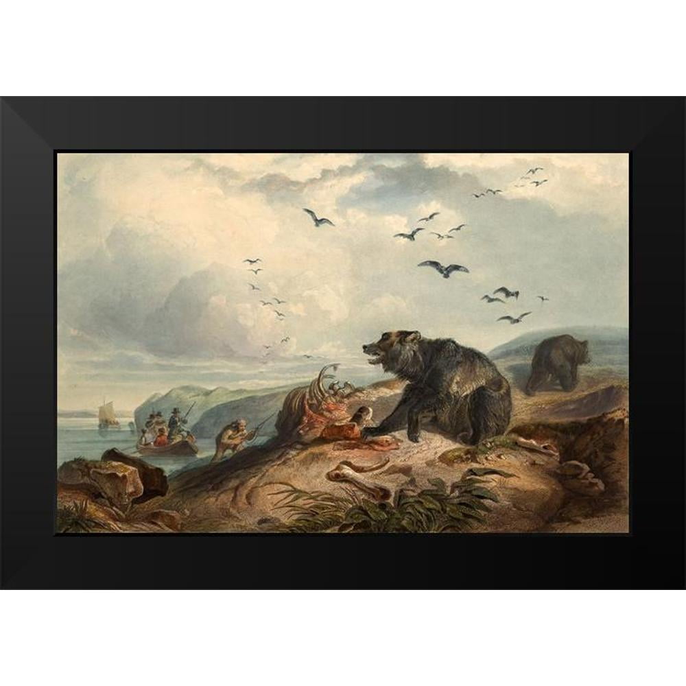 Bodmer, Karl 18x13 Black Modern Framed Museum Art Print Titled ...