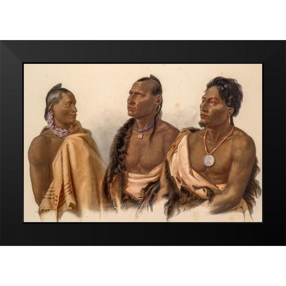 Bodmer, Karl 18x13 Black Modern Framed Museum Art Print Titled ...