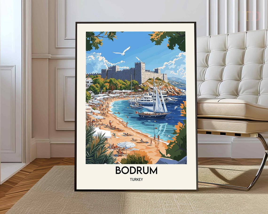 Bodrum Poster, Bodrumbodrum Print, Bodrum Photo, Bodrum Poster Print ...