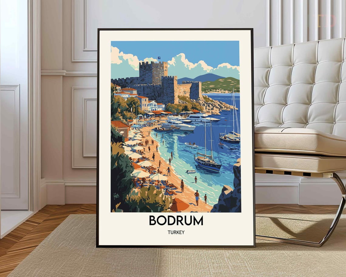 Bodrum Poster, Bodrumbodrum Print, Bodrum Photo, Bodrum Poster Print ...