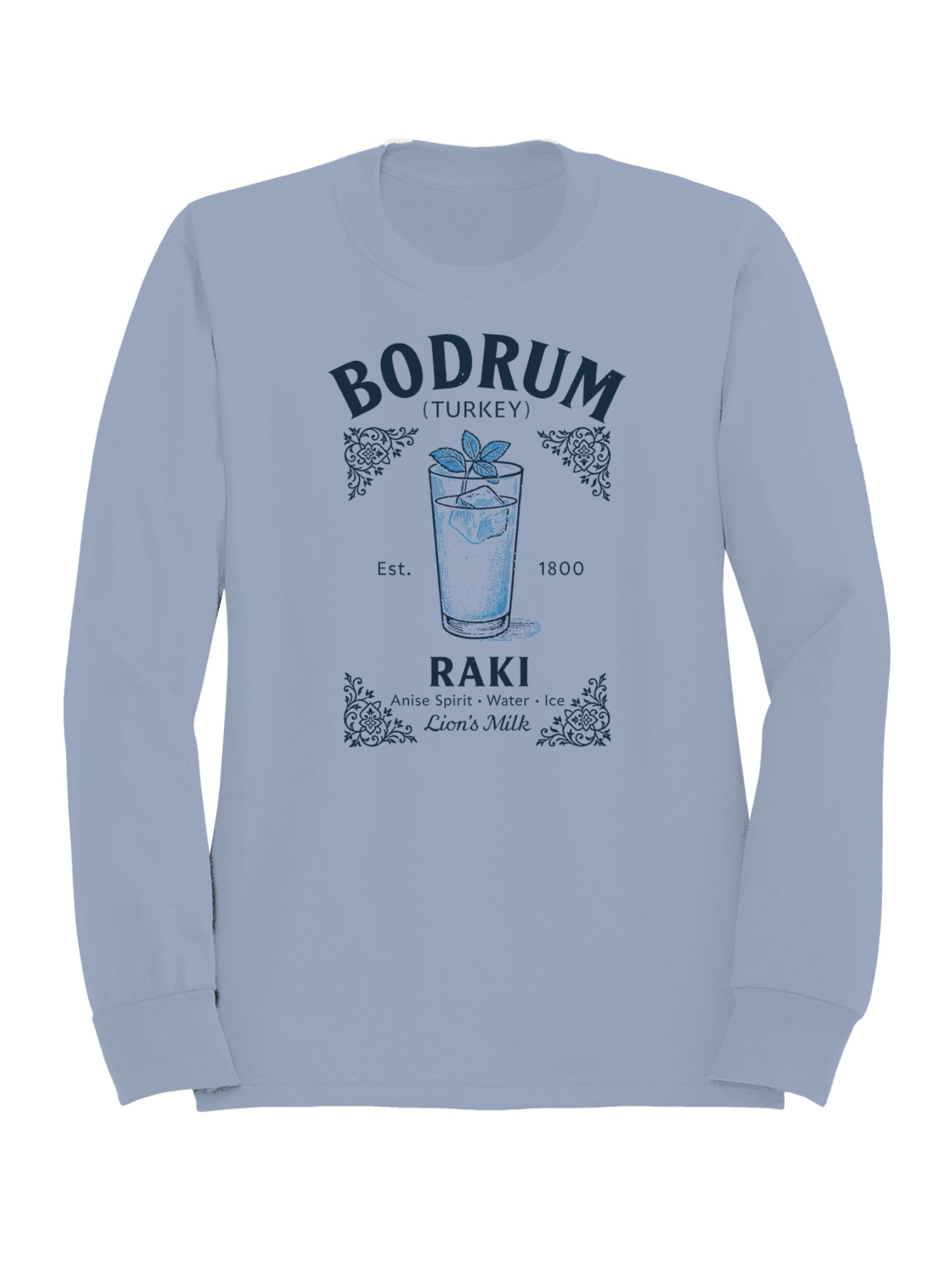 Bodrum Raki: Anise Spirit Design Women's Sweatshirt - Walmart.com