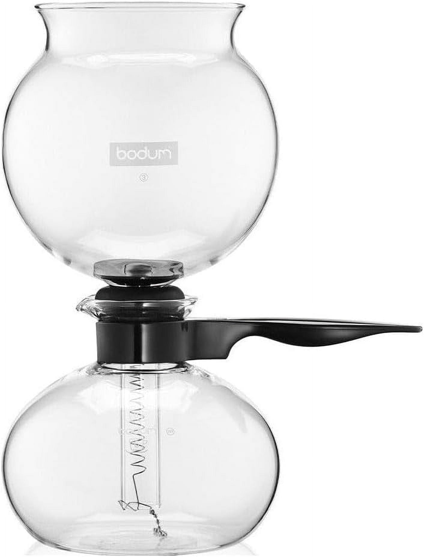Bodum 34 oz Pebo Vacuum Coffee Maker, High Heat Borosilicate Glass ...