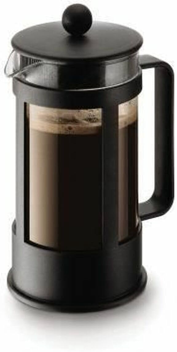 Bodum Kenya 8-Cup French Press Coffee Maker, 34-Ounce, Plastic, Black ...