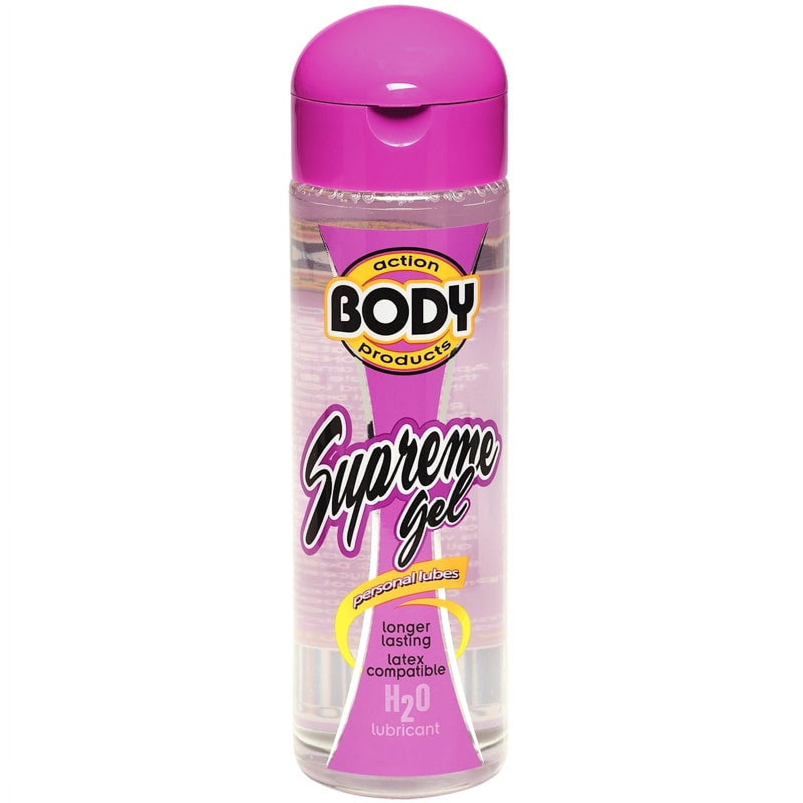 Body Action Supreme Water Based Gel Lubricant 2.3 fl oz - Walmart.com