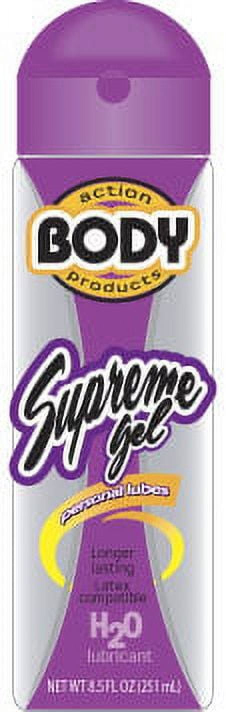Body Action Supreme Waterbased Gel 4.8oz - Walmart.com