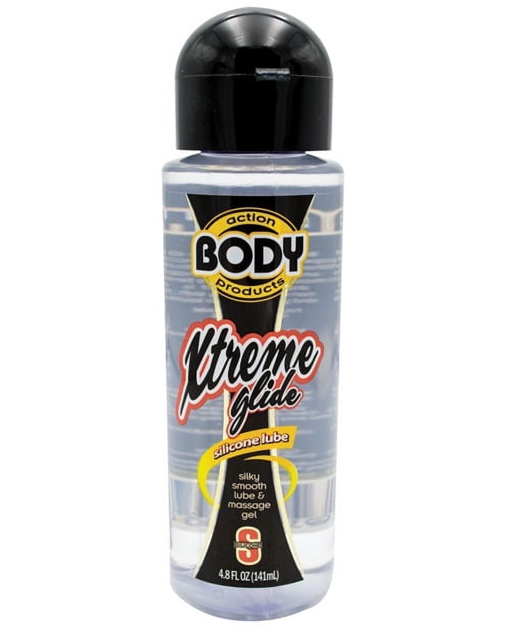 Body Action Xtreme Glide Unisex Water Based Personal Lubricant, 2.3 oz ...