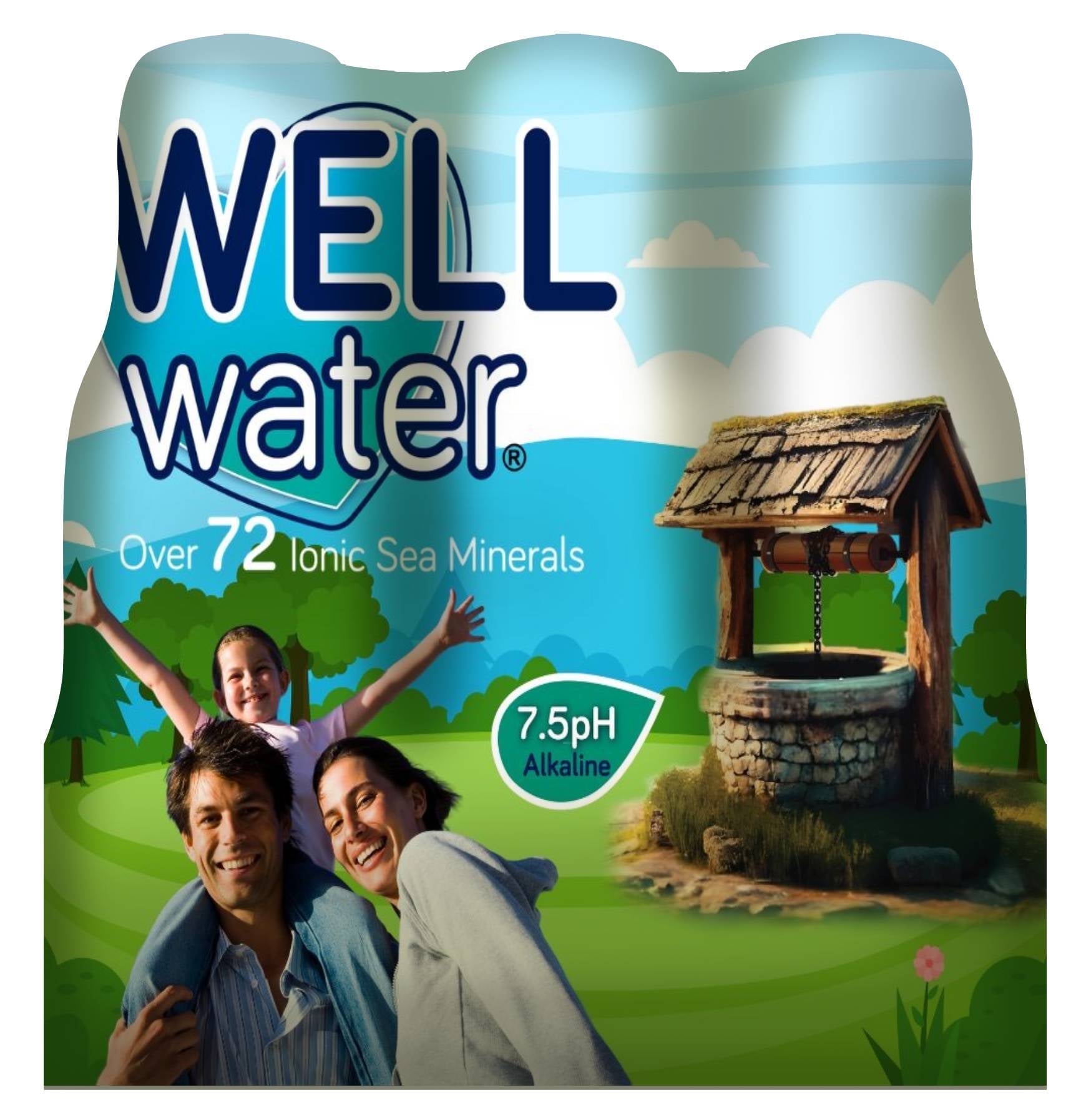 Body Aqua Alkaline Waters 6 Pack, 6 Fl Oz - Walmart.com