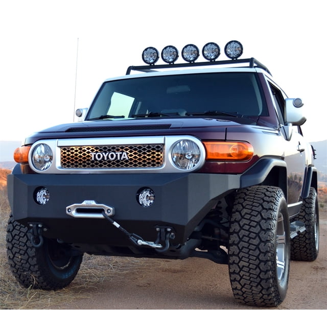 Body Armor 4X4 Fj-19336 Front Winch Bumper For Toyota Fj Cruiser ...