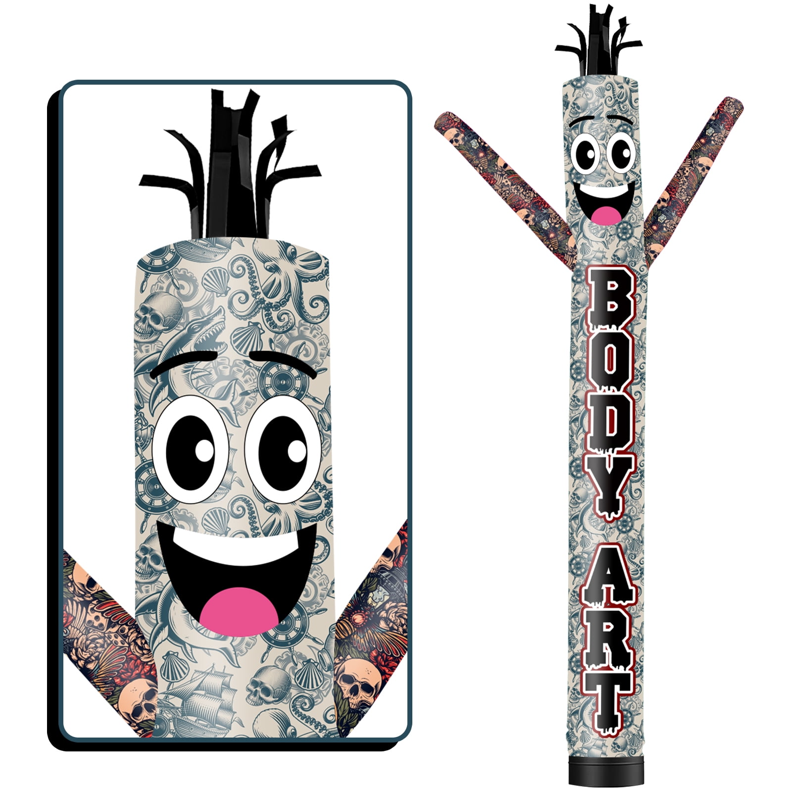 Body Art Inflatable Tube Man Wacky Wavy Dancing Guy for Outdoor ...