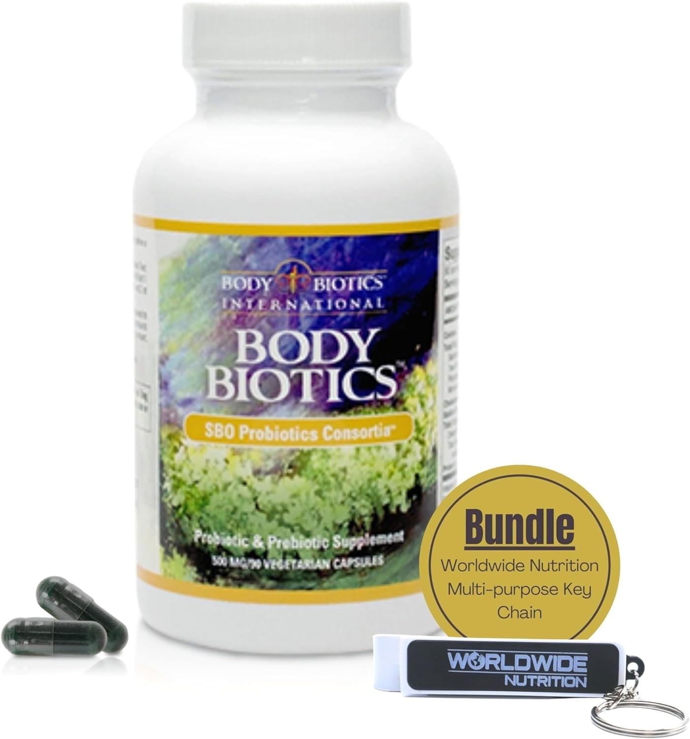 Body Biotics SBO Probiotics Consortia - Probiotics and Prebiotics - 500 ...