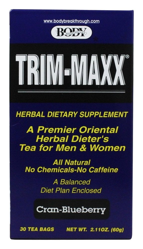 Body Breakthrough - Trim-Maxx Herbal Dieter's Tea for Men and Women ...