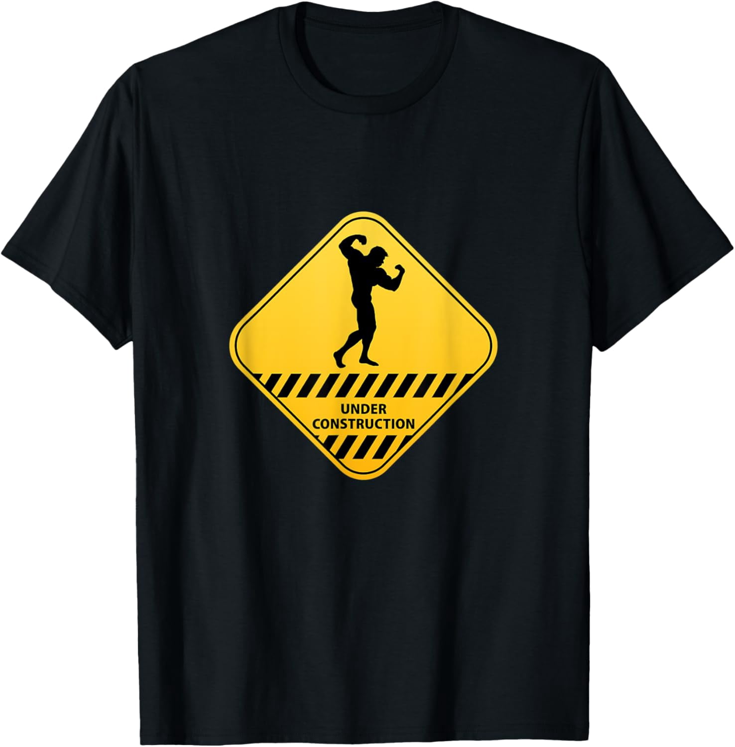 Body Builder Shirts - Under Construction - Body Building Funny Creative ...