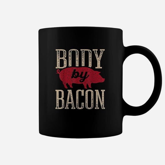 Body By Bacon Low Carb High Fat Ketogenic Diet Gifts Coffee - Walmart.com