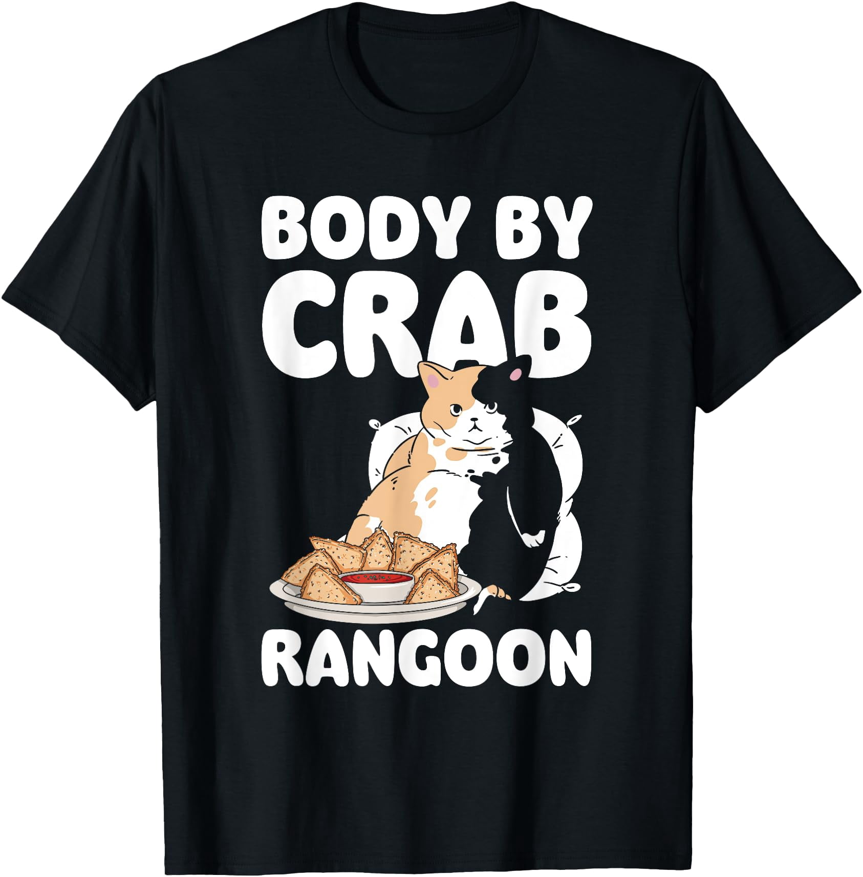 Body By Crab Rangoon Cat Men Women Kids T-Shirt - Walmart.com