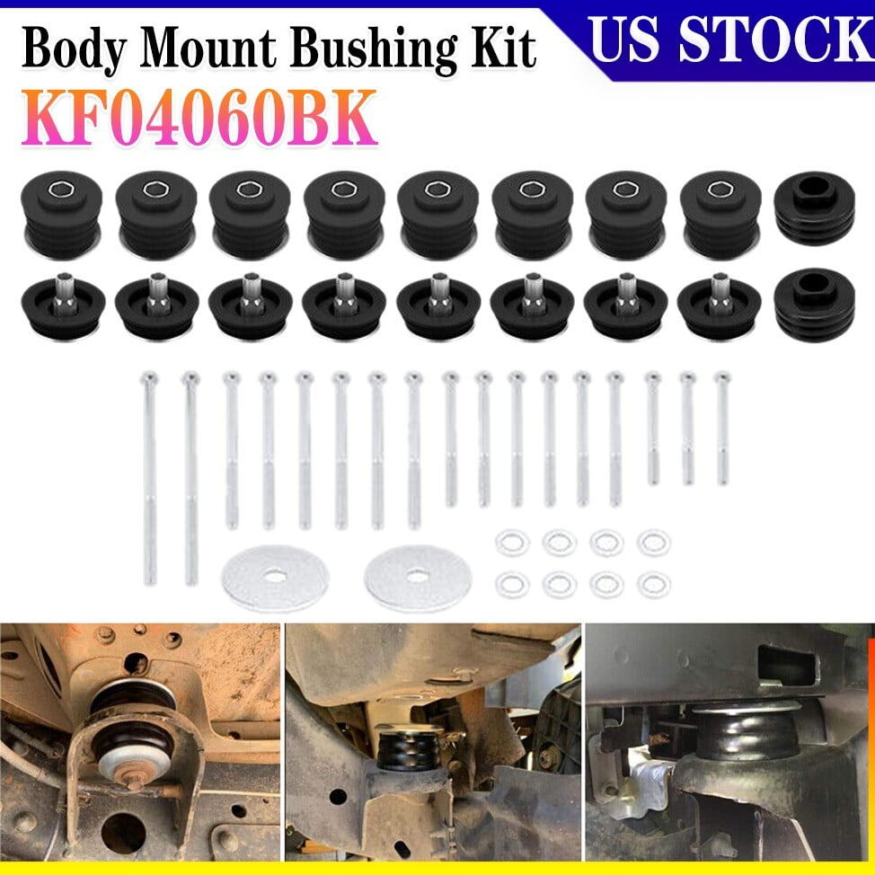 Body Cab Mount Bushing Kit Fits For 99-17 Ford F250 Super Duty 2WD 4WD ...