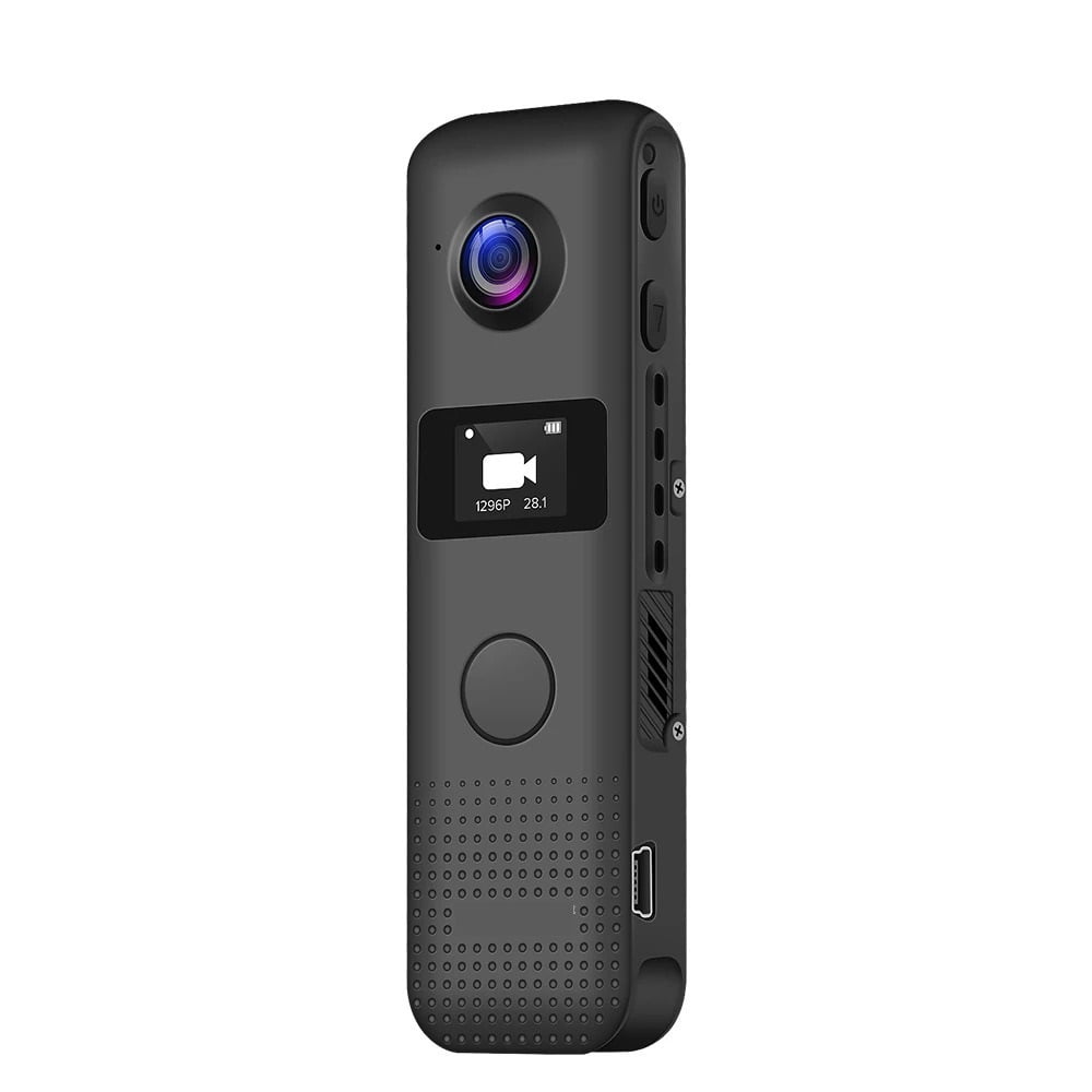 Body Camera Recording One-Touch Operation 4-Hour Recording Battery Life ...