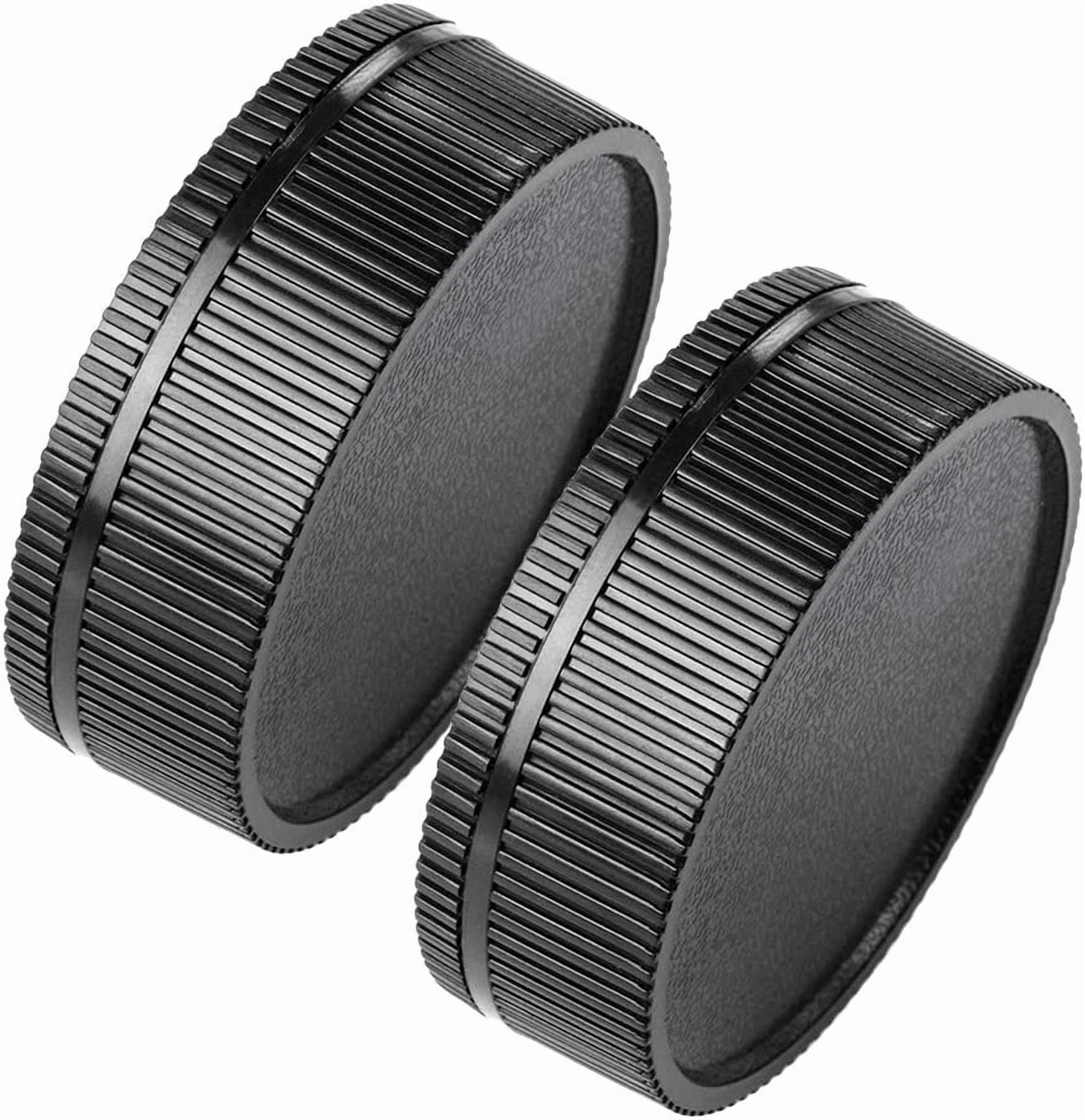 Body Cap And Lens Rear Cap Cover Replacement Set For Leica R-Mount Lr ...