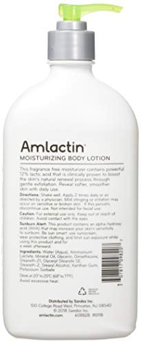 AmLactin Moisturizing Body Lotion Hydrates and Softens Skin 20 Oz